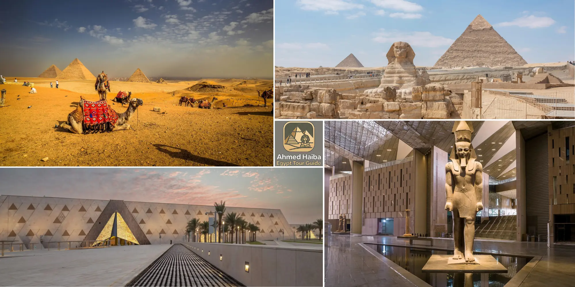 Giza Pyramids and Grand Egyptian Museum Tour