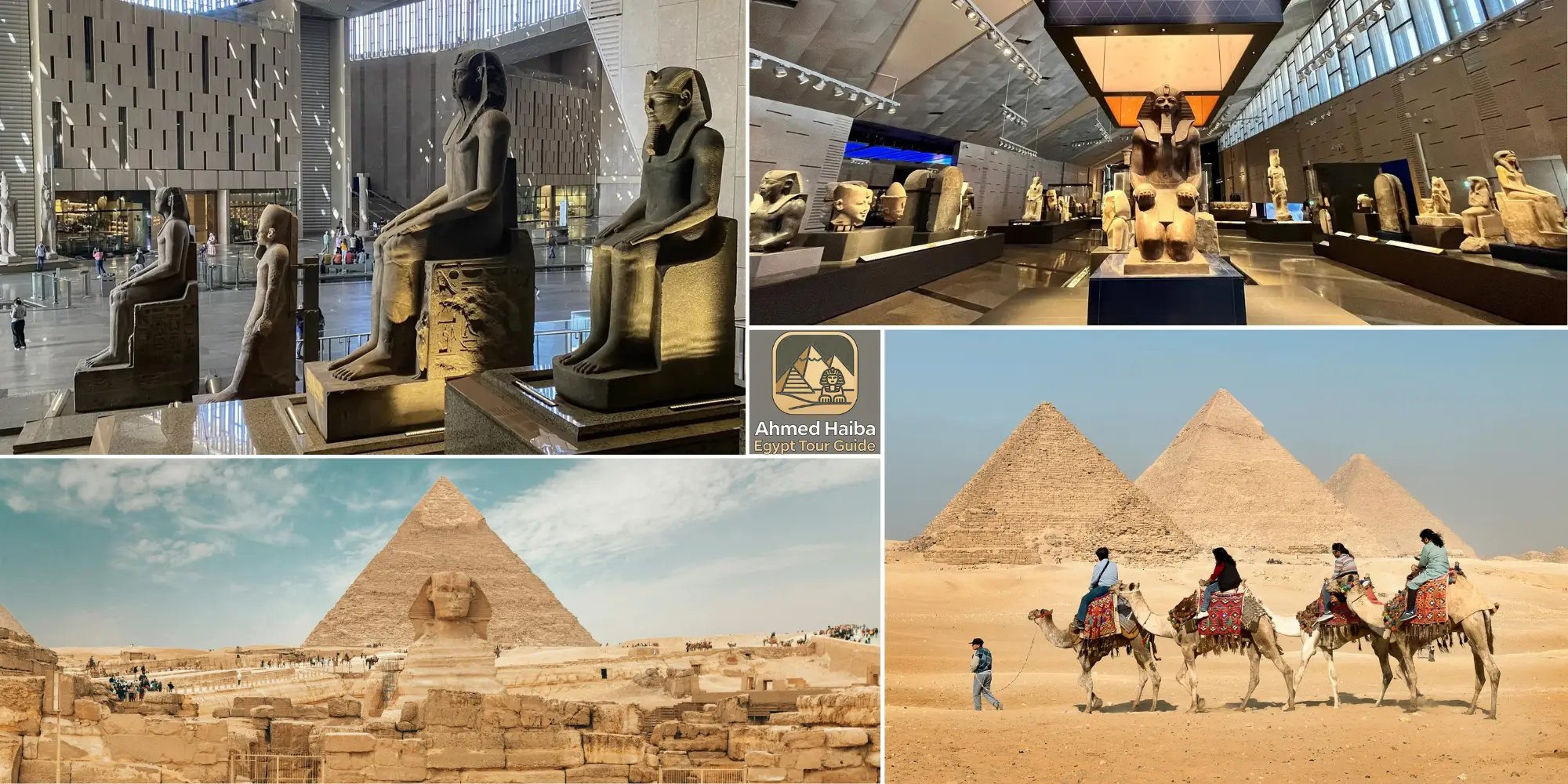 Grand Egyptian Museum and Giza Pyramids Tour